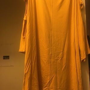 Tops | New Yellow Tshirt Open From Arm Sleeves | Poshmark